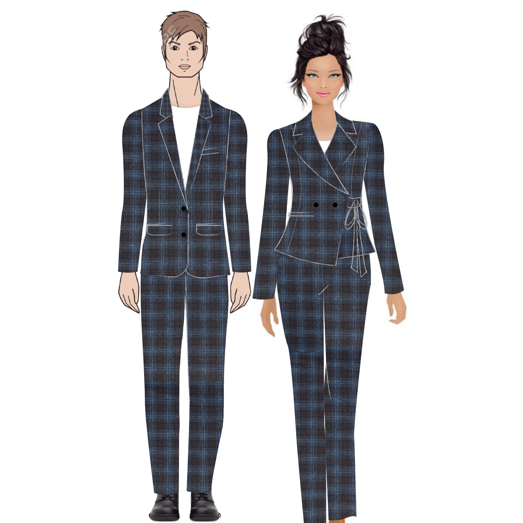 Corporate Uniform / Career (MSMCU4) Manufacturer/Supplier Malaysia ...